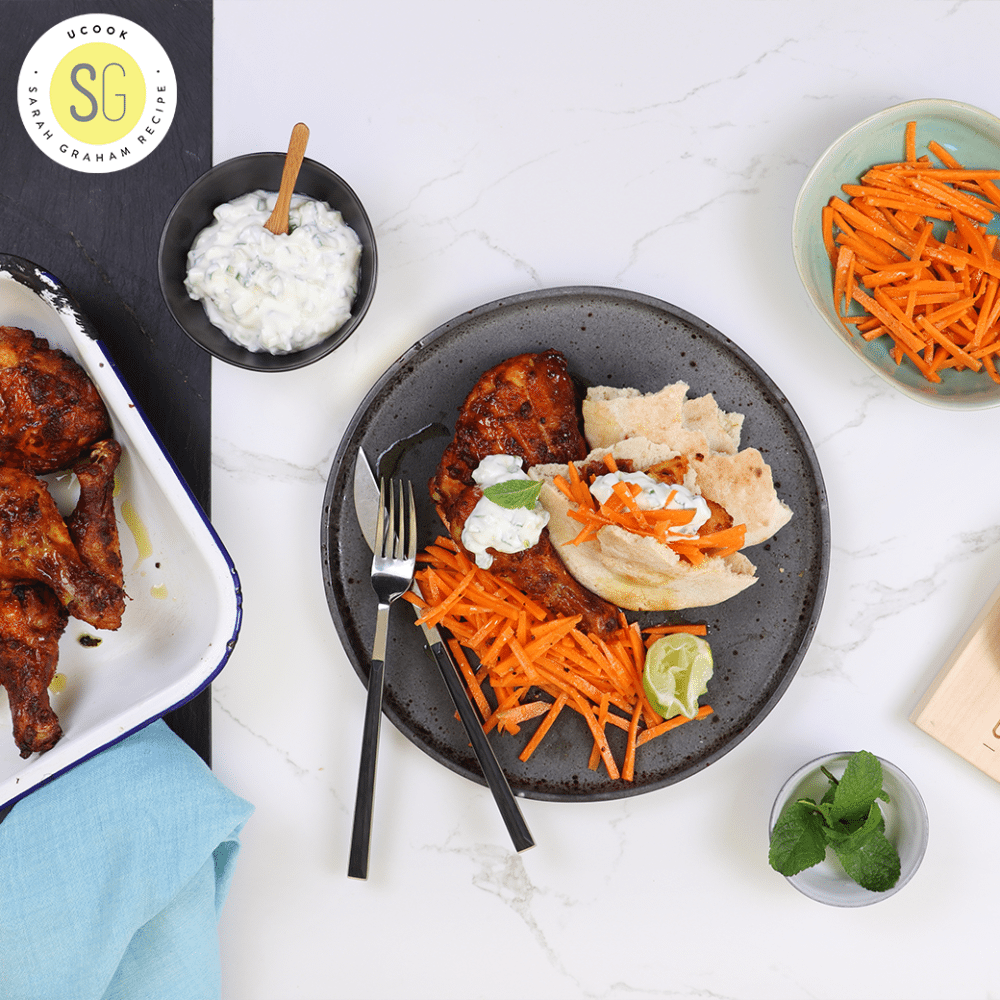 Tandoori Chicken for UCOOK - Sarah Graham Food