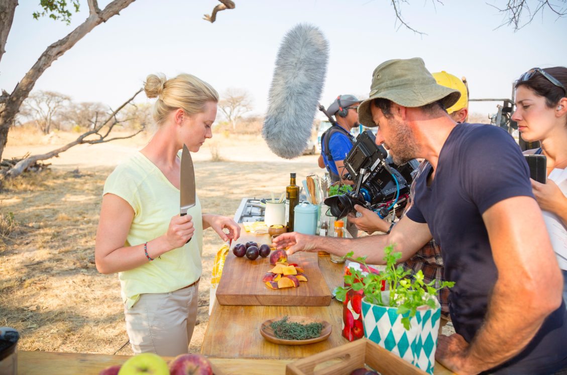 Behind-the-scenes for Episode 1 - Sarah Graham Food